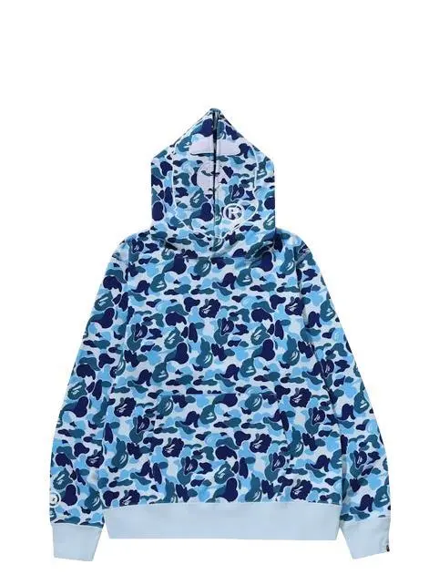 A BATHING APE Abc Camo 2nd Ape Hoodie - Blue