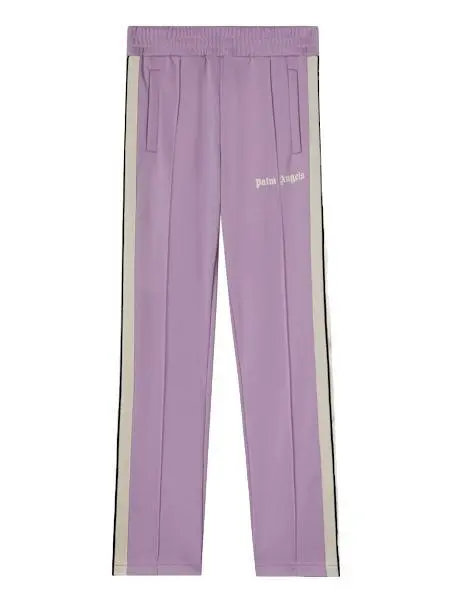 Palm Angels Track Pants - Lilac/off/white