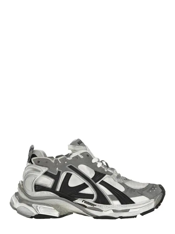 Balenciaga Runner Sneakers - Grey/white/black