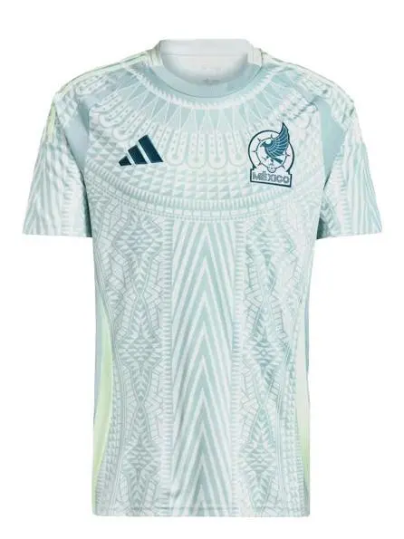 Adidas Mexico 24 Away Jersey - Linen Green