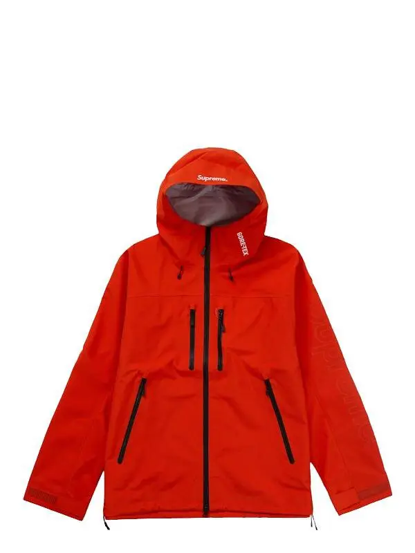 Supreme Goretex Taped Seam Shell Jacket - Orange