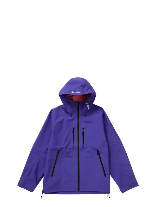 Supreme Gore-tex Taped Seam Shell Jacket - Purple