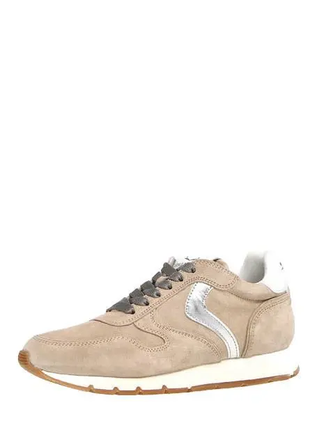 VOILE BLANCHE Julia Lace-up Sneaker - Beige