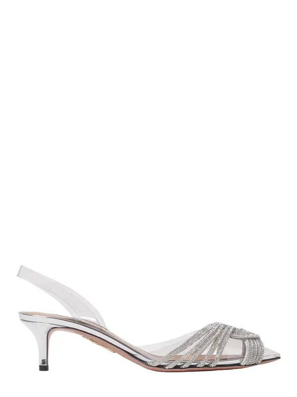 AQUAZZURA Heeled Sandals - Silver