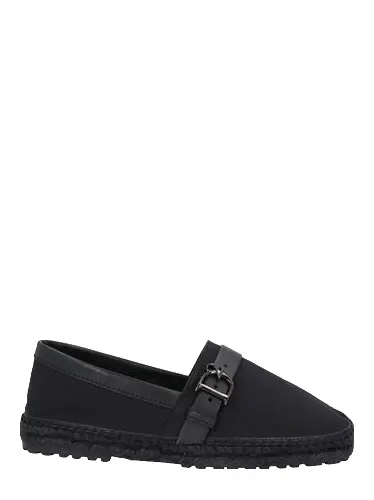 Dsquared2 Leather Espadrilles - Black
