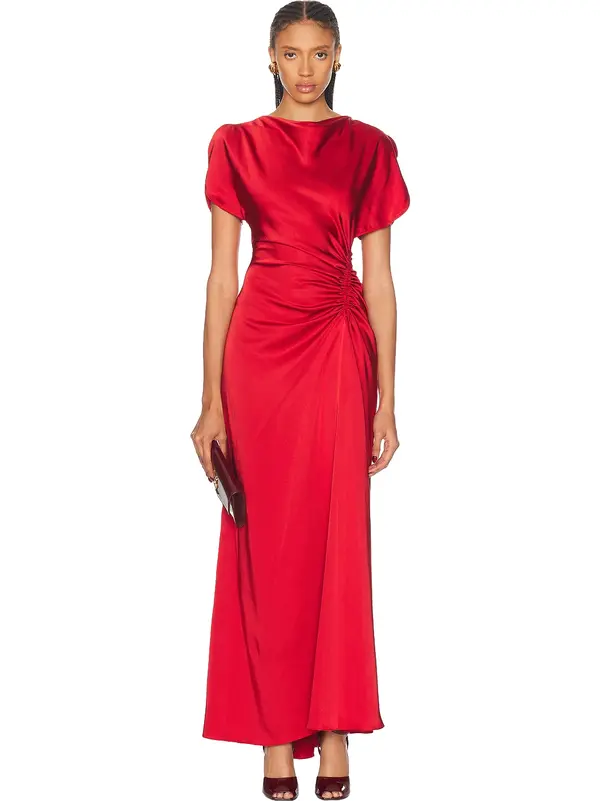 A.L.C. Nadia Gown - Really Red