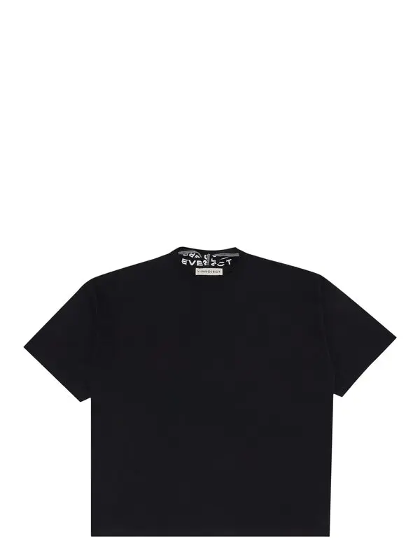 Y/project Evergreen Triple Collar T-shirt - Black