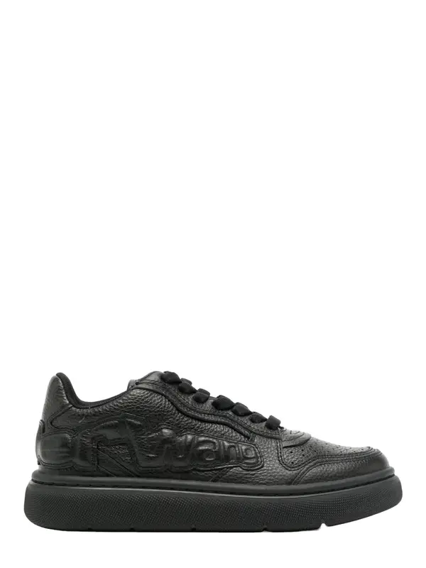 Alexander Wang Puff Logo-embossed Sneakers - Black