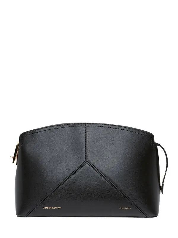Victoria Beckham Leather Clutch - Black