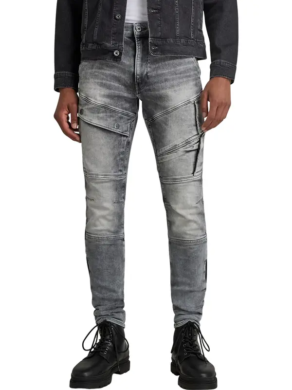 G-star Raw Airblaze 3d Skinny Jeans - Faded Seal Grey