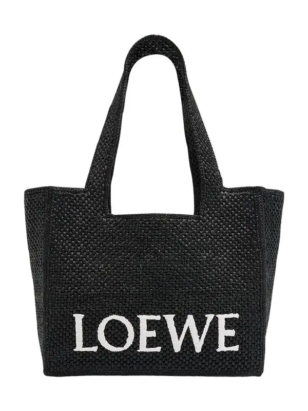 Loewe X Paula's Ibiza Medium Tote Bag - Black