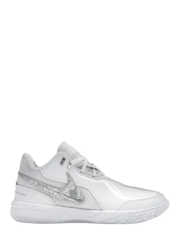 Nike Zoom Lebron Nxxt Gen Ampd Sneakers - White/silver