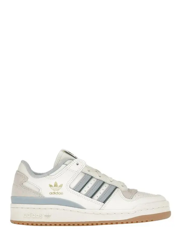 Adidas Forum Low Cl Sneakers - Cloud White/wonder Blue/cream White