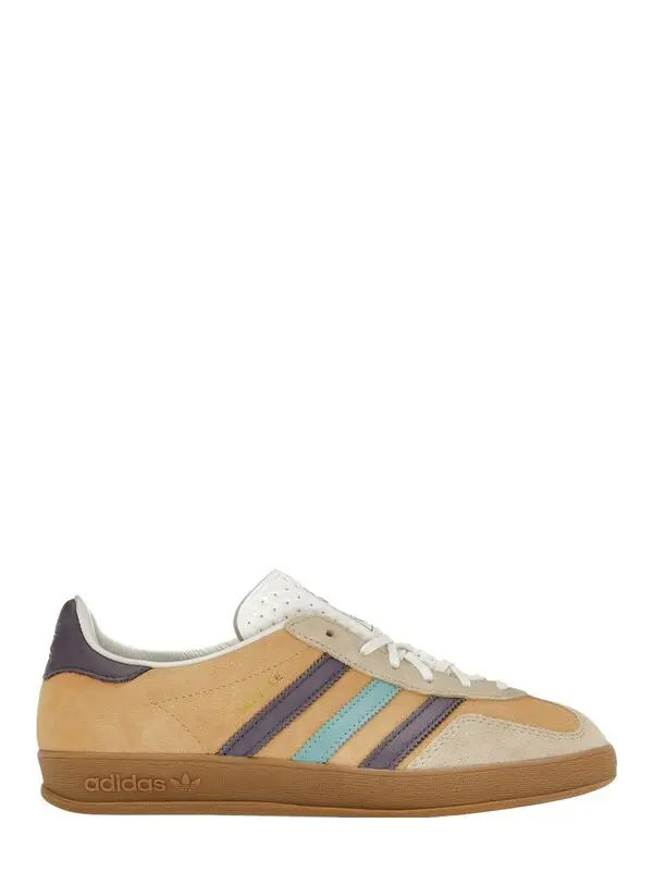 Adidas Gazelle Indoor Sneakers - Glow Orange/shadow Violet/off White