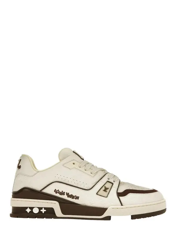 LOUIS VUITTON Trainer Sneaker - White/mocha