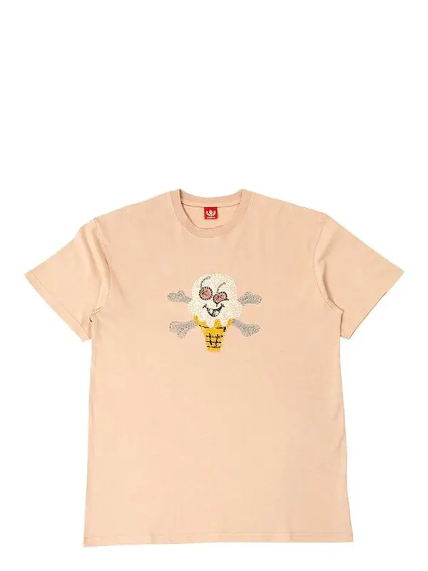 HARVEY NICHOLS Cherry Face Tee Shirt - Pink/rose Smoke