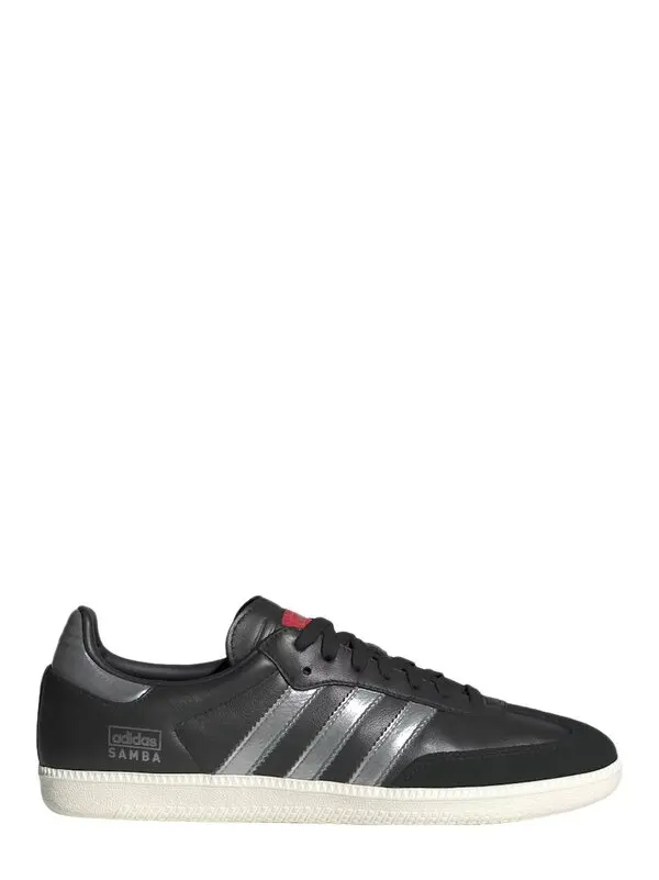 Adidas Samba Og Sneakers - Core Black/silver Metallic/off White