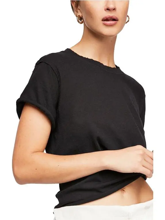 Free People The Perfect T-shirt - Black