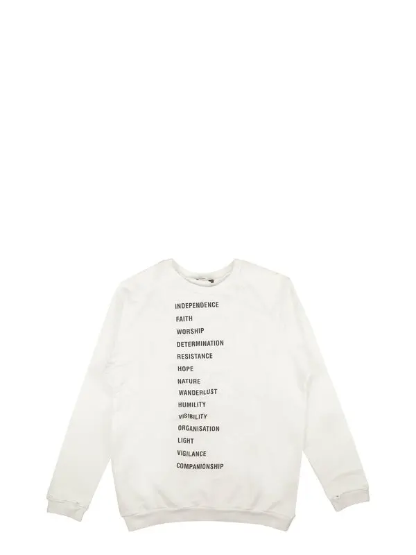 Raf Simons Crewneck Sweatshirt - White