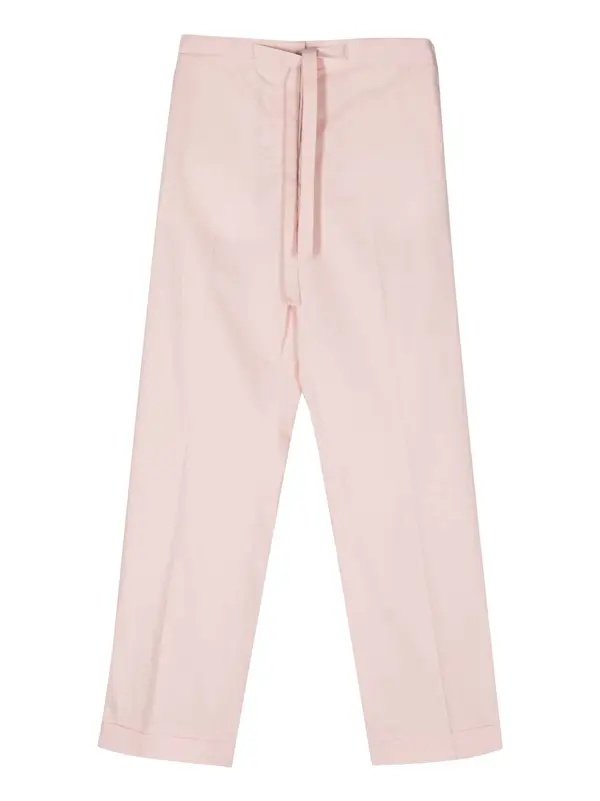 Officine Générale Miranda High-waist Trousers - Pink