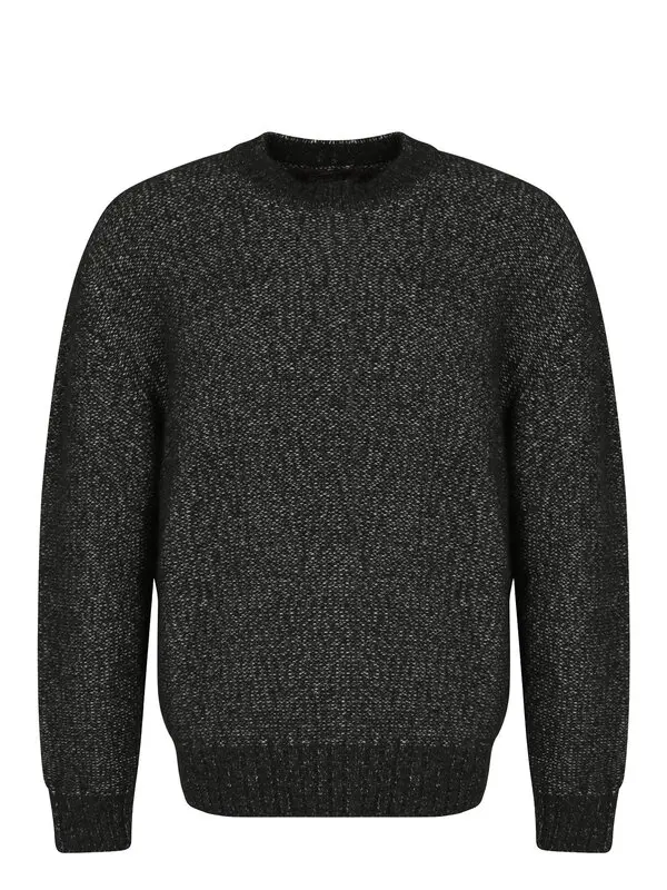 Loro Piana Dunstan Mélange Sweater - Black