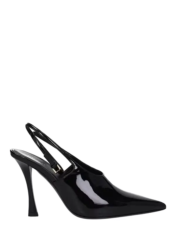 Givenchy Leather Slingback Pumps - Black