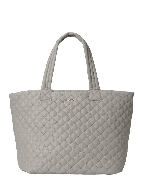 Mz Wallace Metro Deluxe Quilted Tote Bag - Mushroom