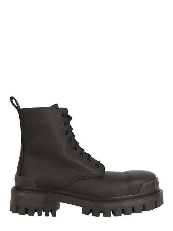 Balenciaga Strike 20mm Boots - Black