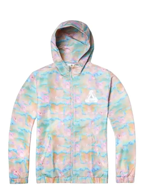 PALACE Adidas Hooded Bomber Jacket - Multi/white