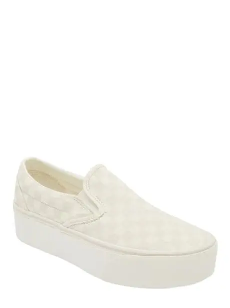 VANS Classic Slip-on Stackform Sneakers - Marshmallow Turtledo