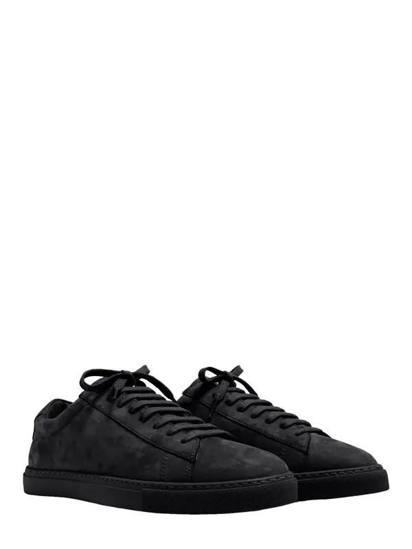 OLIVER CABELL Low 1 Sneaker - Black Nubuck