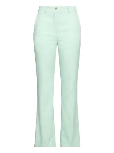 VICOLO Flared Chino Trousers - Green