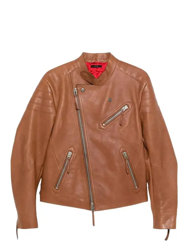 TOM FORD Leather Jacket - Brown