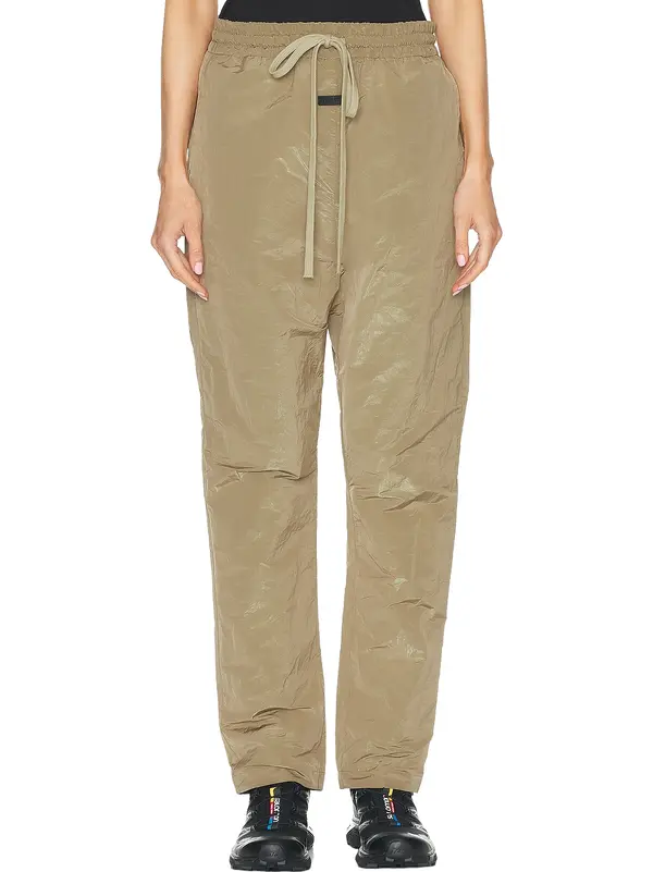 Fear Of God Wrinkled Polyester Forum Pant - Dune