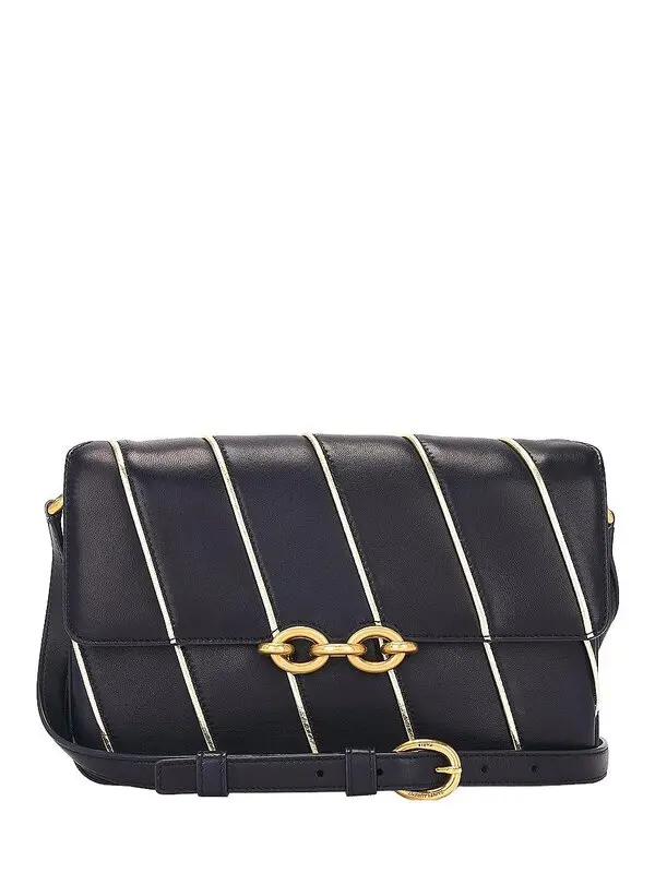 Saint Laurent Le Maillon Satchel - Deep Marine