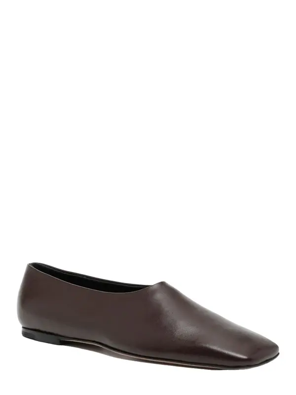 NEOUS Atlas Leather Pumps - Brown