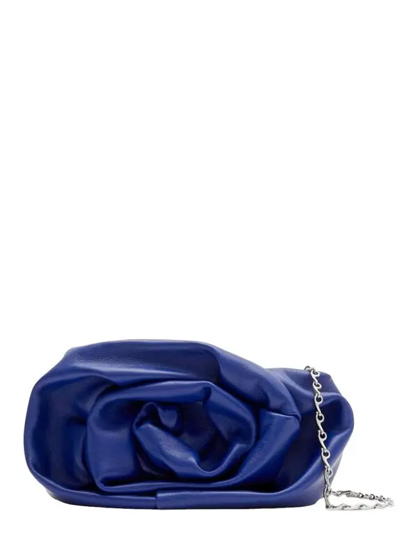 Burberry Leather Clutch Bag - Blue