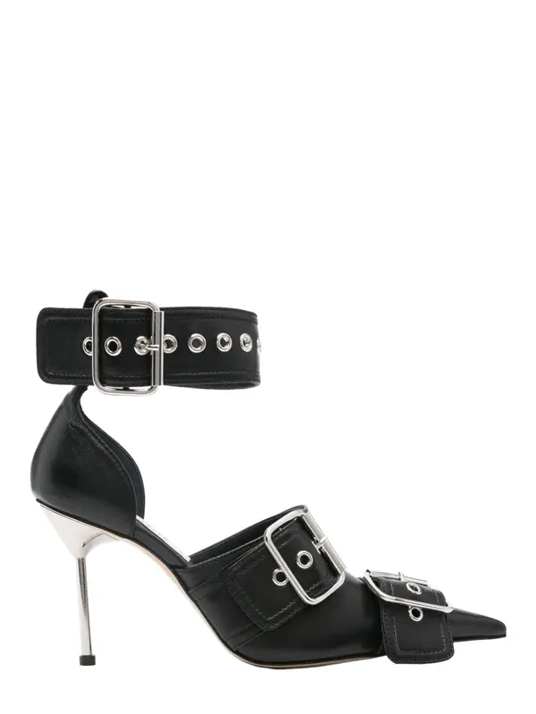 Giuseppe Di Morabito 100mm Decorative-buckle Pumps - Black