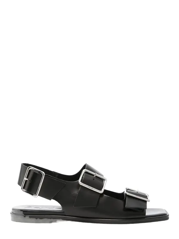 AeydĒ Thekla Leather Sandals - Black