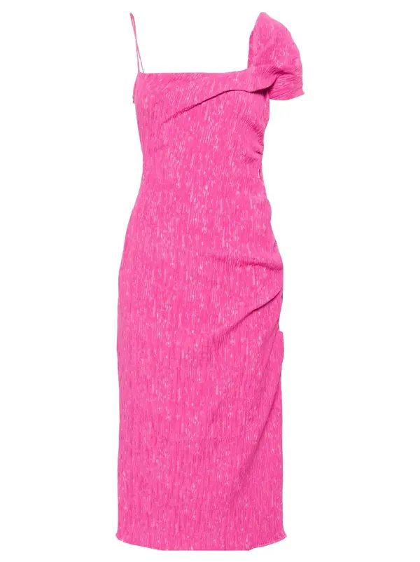 Stine Goya Annette Midi Dress - Pink
