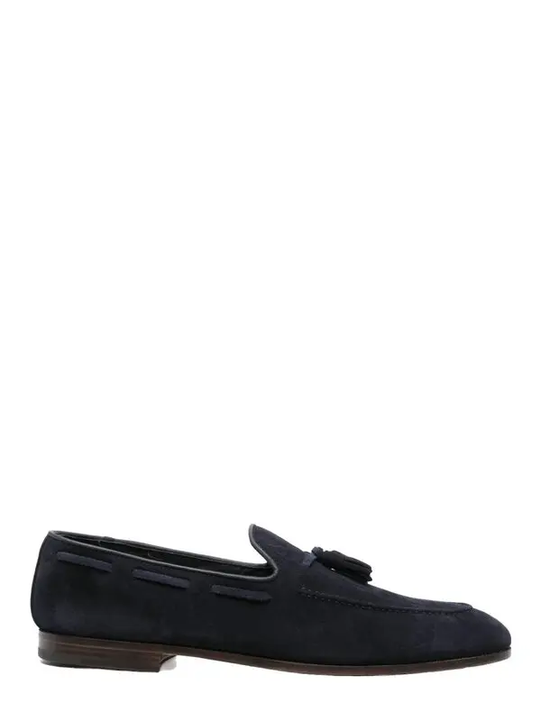 Church's Tassel Detail Suede Loafers - Blue