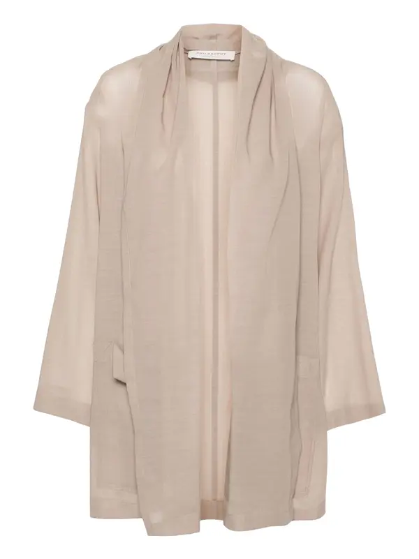 Philosophy Di Lorenzo Serafini Fluid Coat - Neutrals