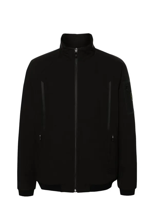 BOSS J_arena Zip-up Track Jacket - Black