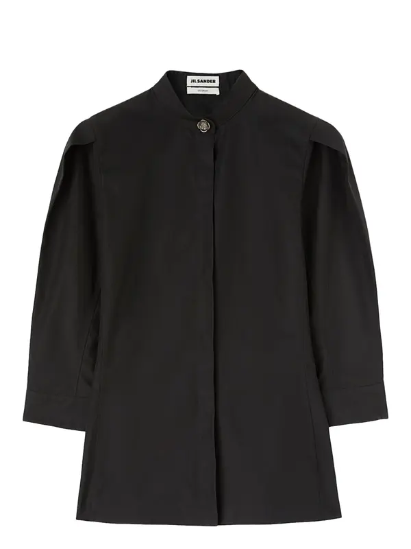 JIL SANDER Saturday P.m. Cotton Shirt - Black