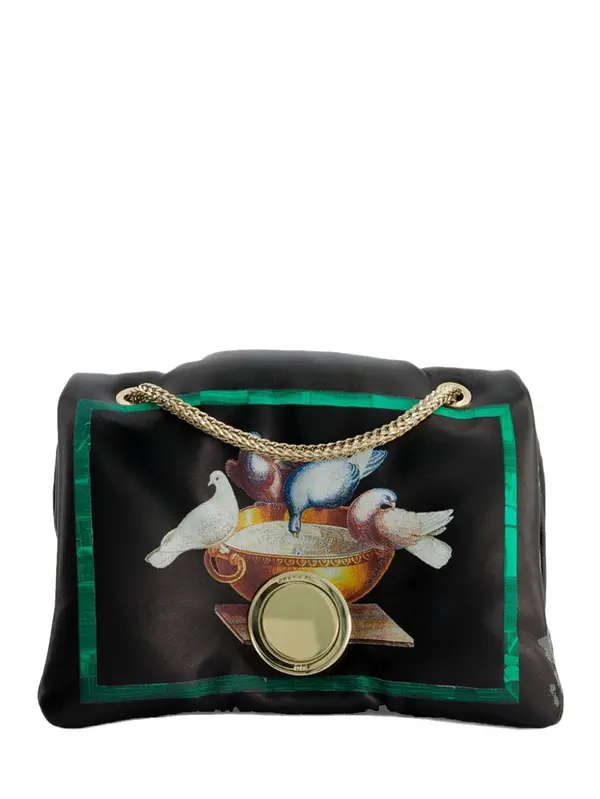 Giambattista Valli Birds Airbag Mini Bag - Black