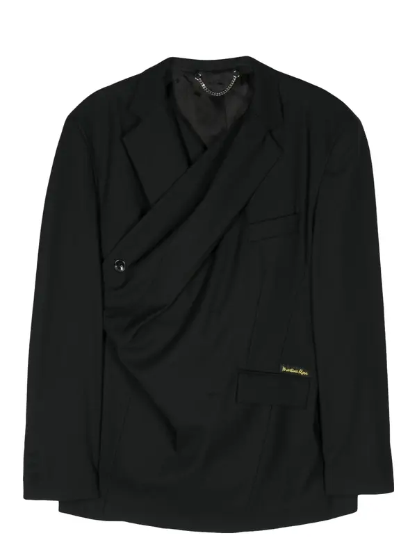 Martine Rose Double-breasted Blazer - Black