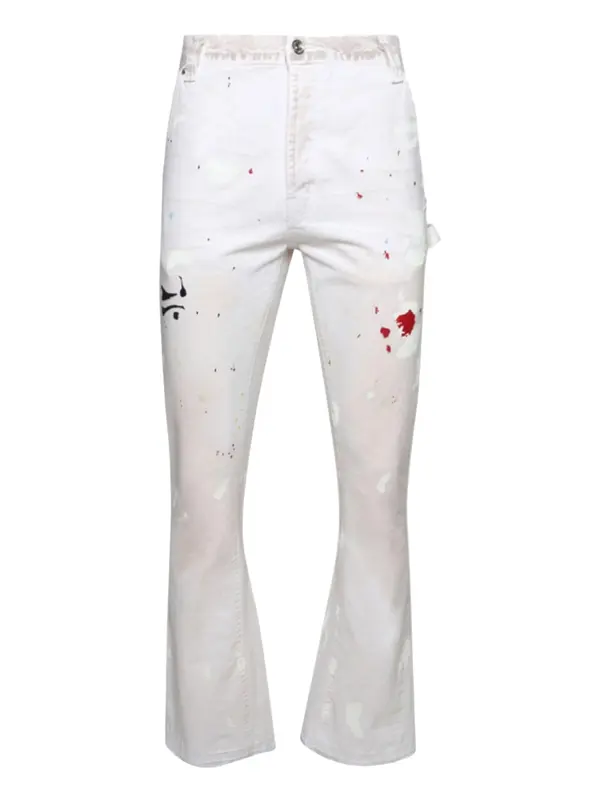GALLERY DEPT. Le Bar De Music Flared Jeans - Neutrals