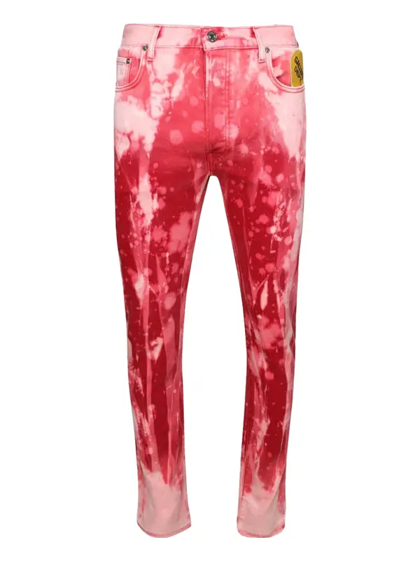 GALLERY DEPT. Biscayne Tie-dye Jeans - Red