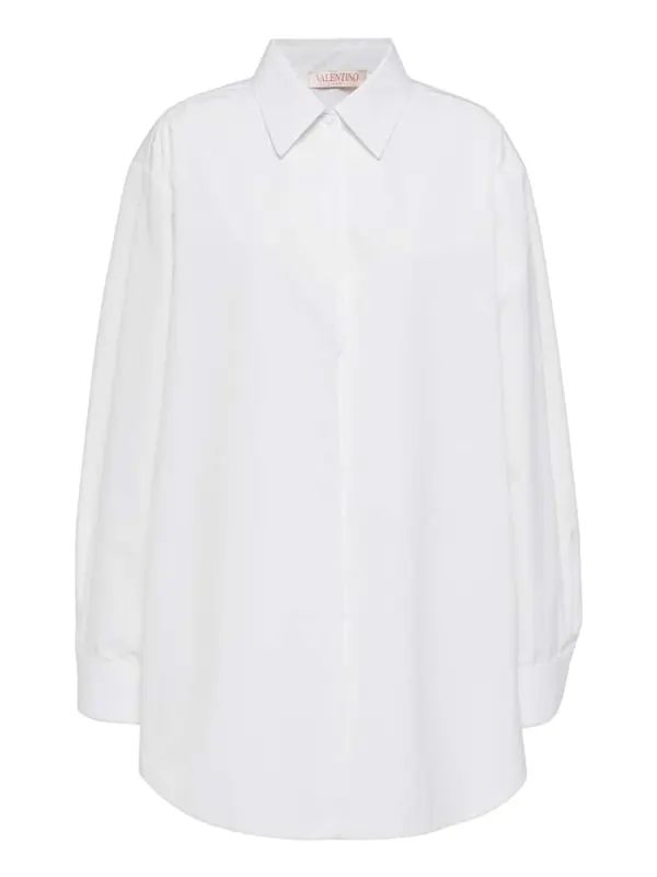 Valentino Garavani Oversized Cotton Shirt - White