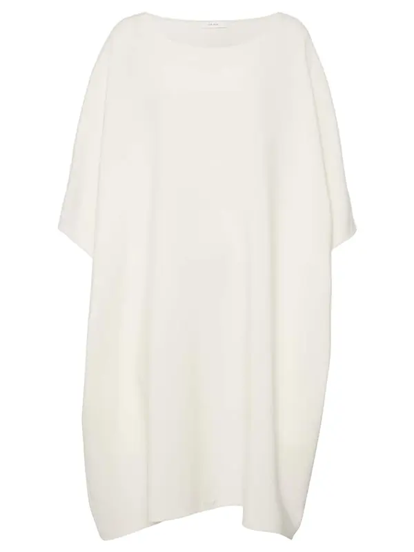 THE ROW Abasi Oversized Midi Dress - White
